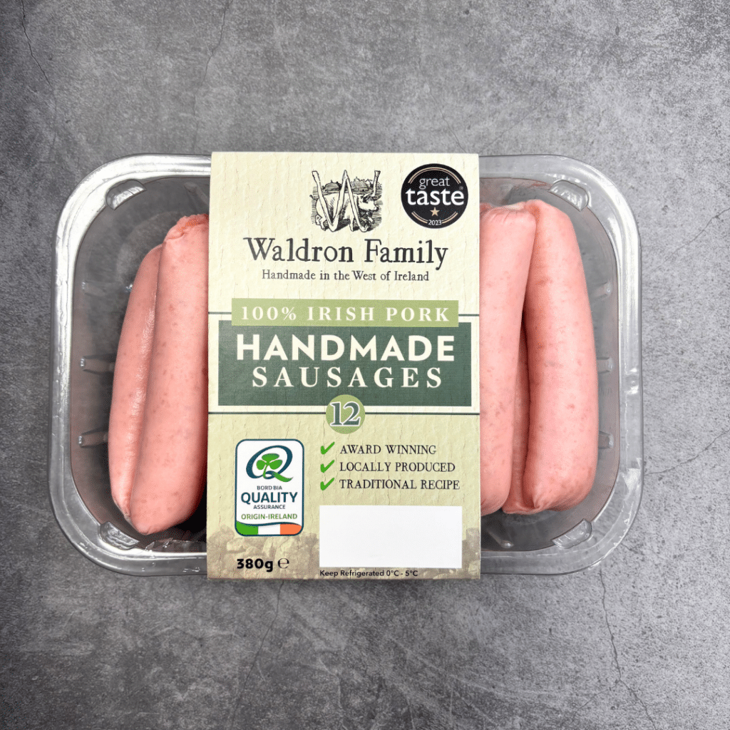 Handmade Pork Sausage 380g - Waldron Family Meats